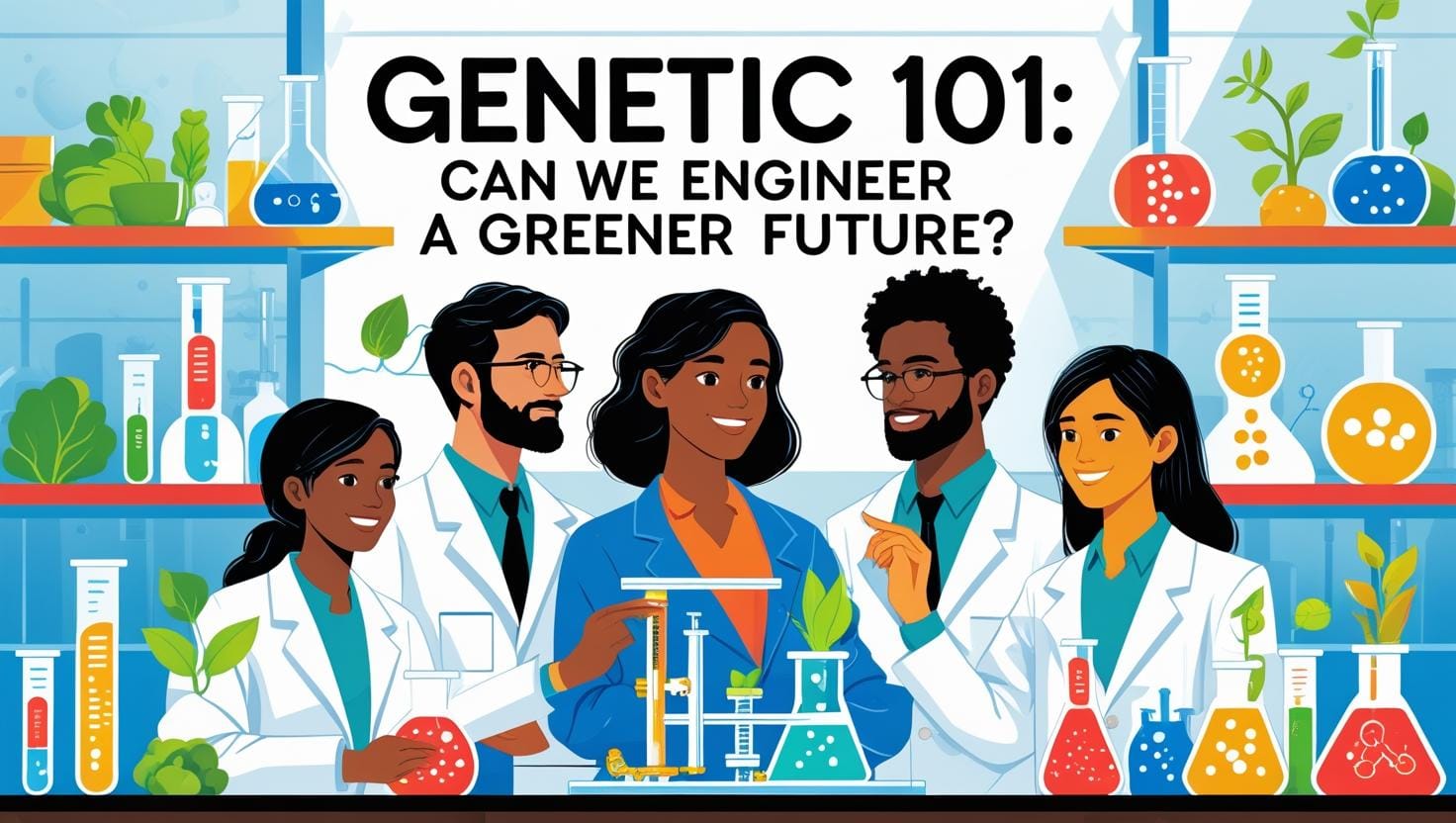 Genetic Engineering: Can We Engineer a Sustainable Future?